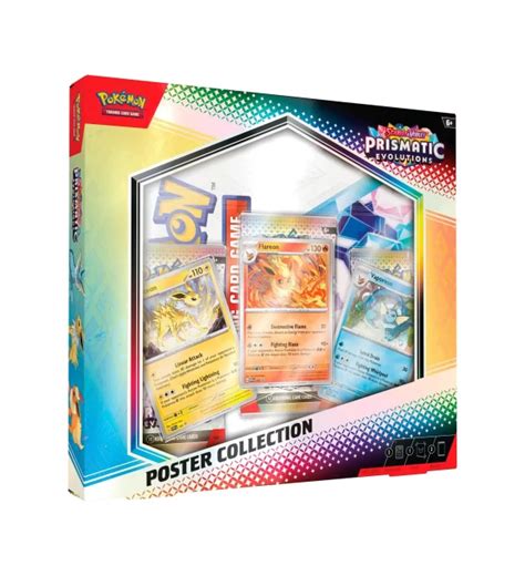 Pokémon Prismatic Evolution Poster Collection Chasecards
