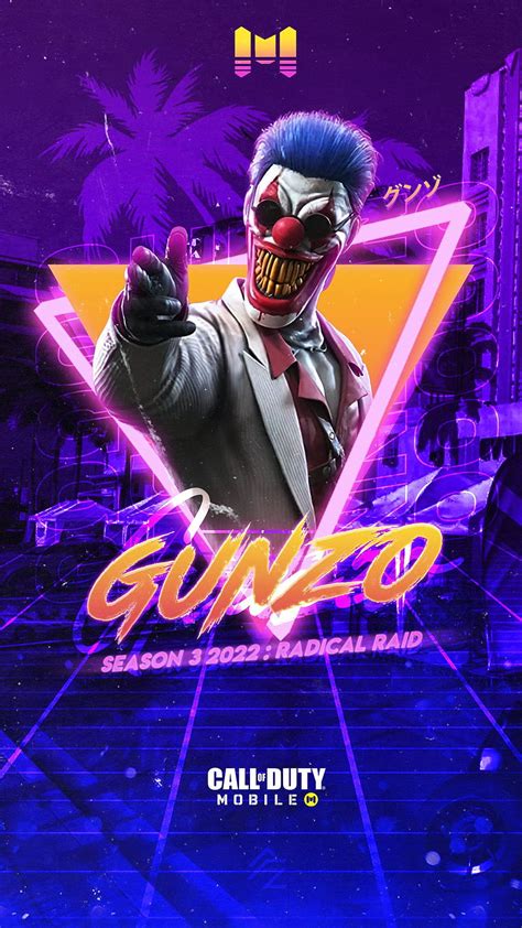 Gunzo Call Of Duty Mobile Codm Iphone Joker Cod Mobile Codm
