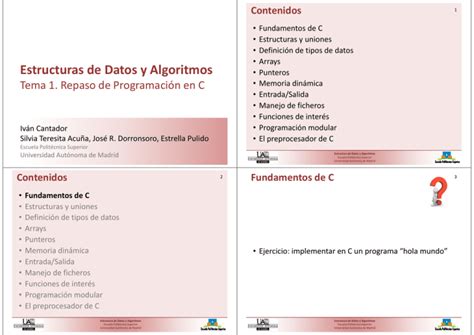 Estructuras De Datos Y Algoritmos