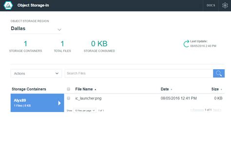 Ibm Cloud Bluemix Object Storage File Uploading Successfully But 0kb File Is Uploading On