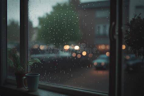 Stormy Window Stock Illustrations 1 011 Stormy Window Stock