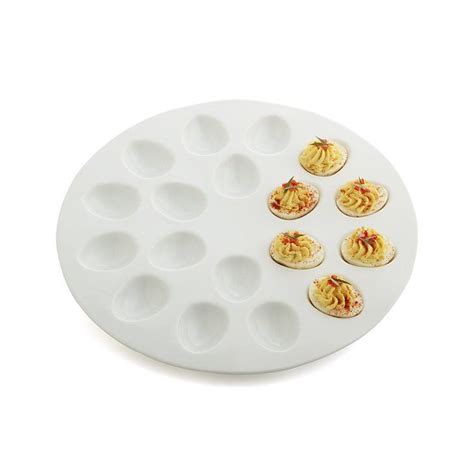 Deviled Egg Serving Platter Glass Serving Platters White Ceramics