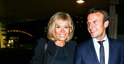 Emmanuel Macron Sa Femme Brigitte Trogneux Voque Leur Diff Rence D