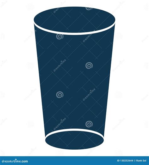 Glass Isolated Vector Icon Which Can Be Easily Modified Or Edit Stock