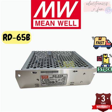Mean Well RD B W Dual Output Switching Power Supply Years