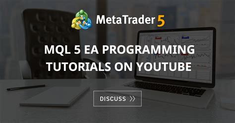 Mql 5 Ea Programming Tutorials On Youtube Mt5 General Mql5
