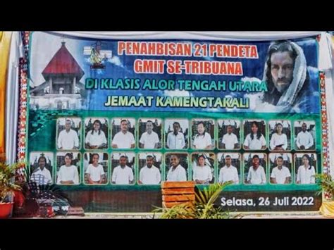 Penahbisan 21 Pendeta GMIT Se Tribuana Di Jemaat Kamengtakali 2022