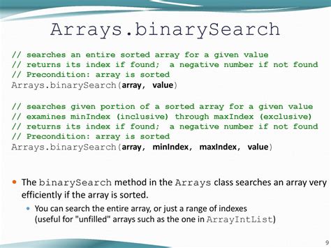 Lecture 15 Binary Search Reading Ppt Download