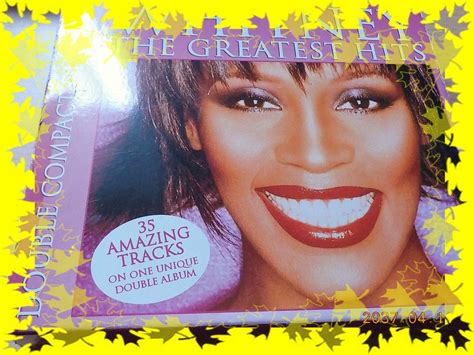 Whitney Houston The Greatest Hits Cd Oficjalne