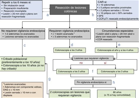 Vigilancia Tras Resección De Pólipos De Colon Y De Cáncer Colorrectal