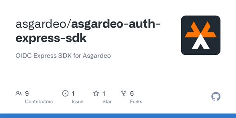 GitHub Asgardeo Asgardeo Auth Express Sdk OIDC Express SDK For Asgardeo