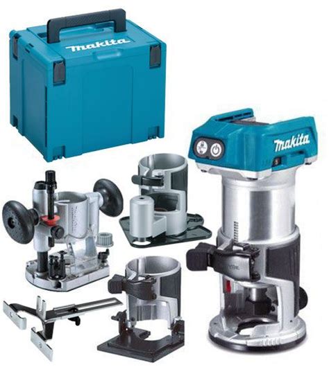 Makita Drt50zjx3 18v Lxt Brushless Cordless Compact Router Kit At Dandm