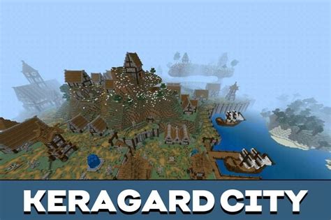 Minecraft Medieval Town Map