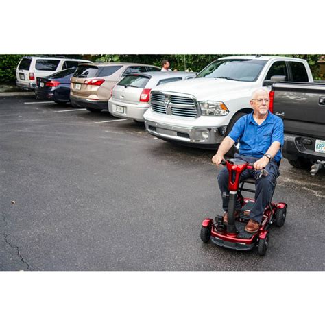 Ev Rider Teqno 4 Wheel Automatic Folding Mobility Scooter — Mobility Nest