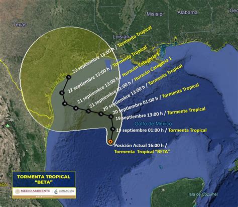 Tormenta Tropical Beta Provocará Lluvias Fuertes En Oaxaca