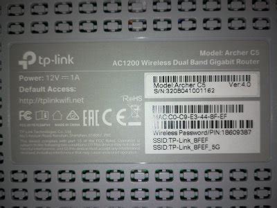 FOR SALE Tp Link Archer C5 V4 MyBroadband Forum