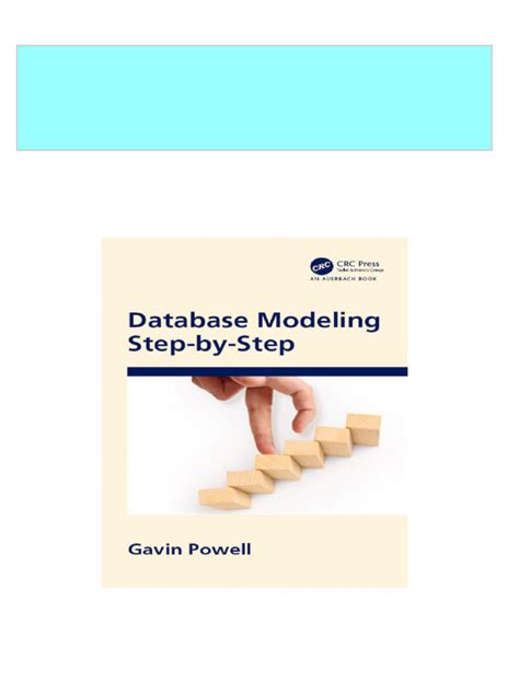 immediate download database modeling step by step 1st edition gavin