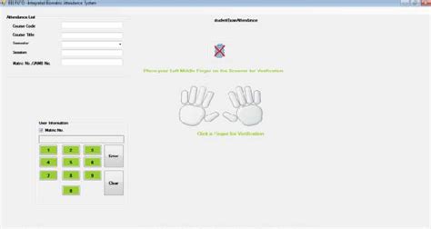 Figure 1 From Biometric Based Attendance System With Remote Real Time Monitoring For Tertiary