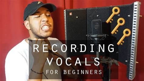 Tips For Vocal Recording At Home Recording Vocals For Beginners YouTube
