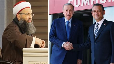 Erdoğan Özel görüşmesi sonrası Cübbeli den çok konuşulacak Bakanlık