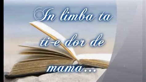 In Limba Ta De Grigore Vieru YouTube