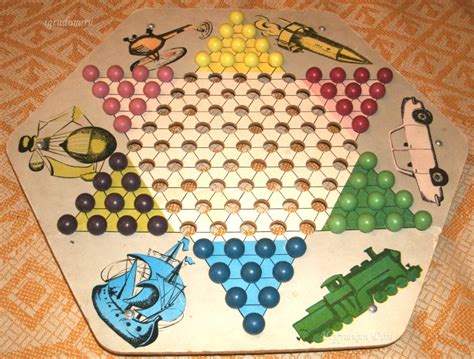 Настольные игры - Китайские шашки. - Игрушкин Дом