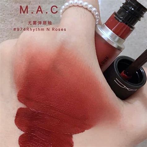 MAC Son Kem MAC Powder Kiss Lipcolour 974 Ko tđ KTD MAC Son Kem