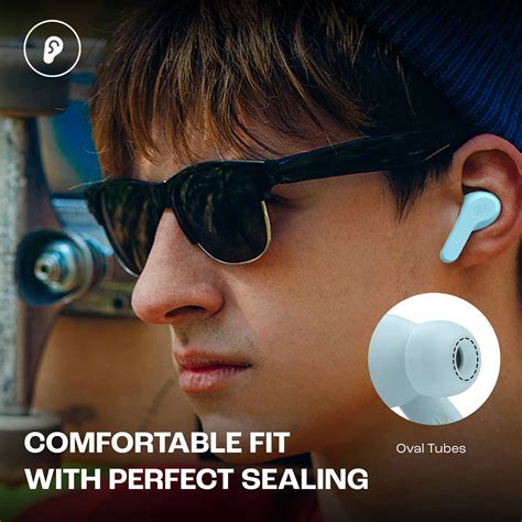 Buy Jbl Wave Beam Tws Earbuds Water Resistant Upto Hours Playback Mint Online Croma