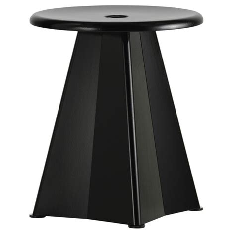 Vitra Sgabello Tabouret Métallique deep black Finnish Design Shop