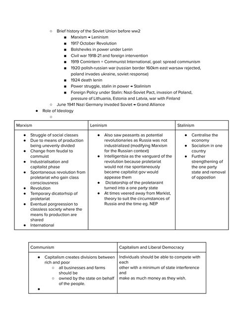 Solution Ib History The Cold War Studypool