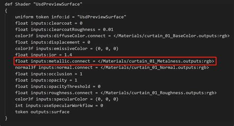 what happens when i connect a rgb output to a float value in usd shader