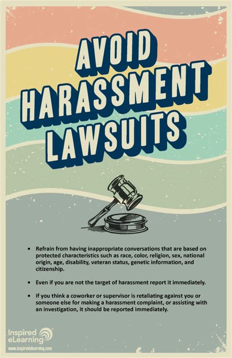 Harassment Prevention Posters Inspired Elearning Resources