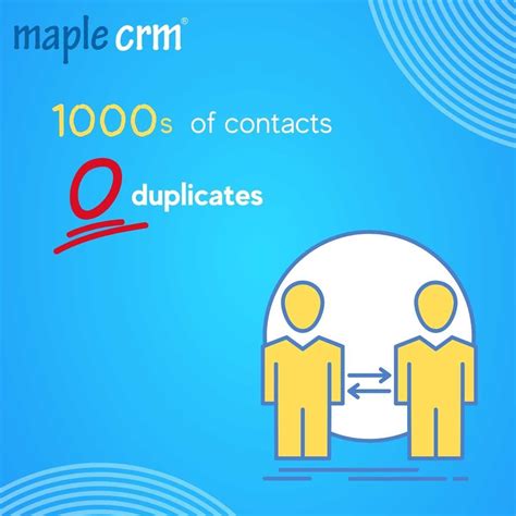 Maple Crm Software Bulk Upload Of Contacts And Duplicate Check Maple