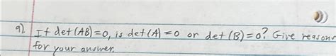 Solved ﻿if Detab0 ﻿is Deta0 ﻿or Detb0 ﻿give