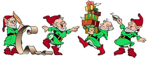 Santas Elves Elf Christmas North Pole Santas Helpers Toy
