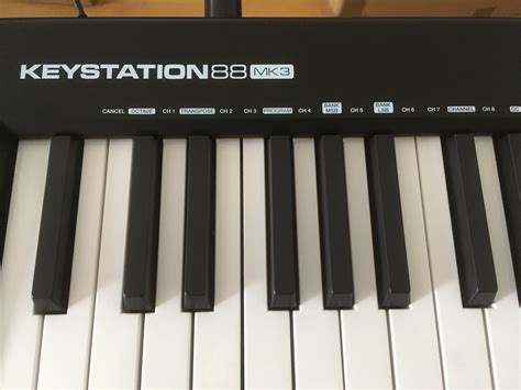 Test M Audio Keystation 88 Mk3 Midi Keyboard Amazona De