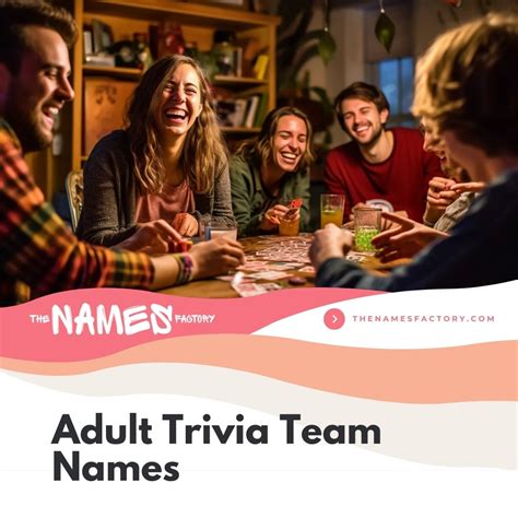 270 Top Trivia Team Names Perfect For Quiz Night