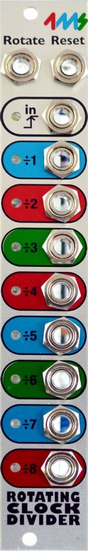 Ms Company Rotating Clock Divider V Eurorack Module On ModularGrid