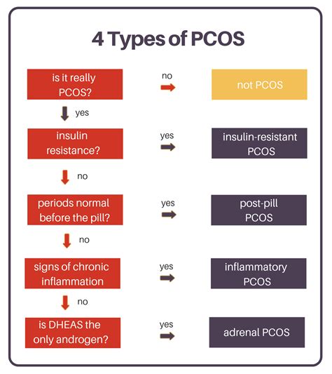4 Types Of Pcos A Flowchart • Lara Briden The Period Revolutionary