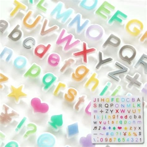 Jp Evergarden シリコンモールド アルファベット二重文字 大文字 小文字 数字 ハート 音符 ダイヤ 記号