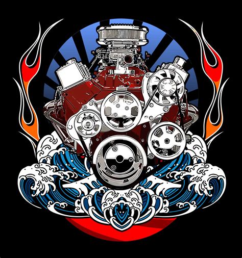 Car Engine Racing Vector 11229979 Vector Art At Vecteezy