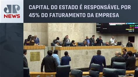 Vereadores de SP avaliam privatização da Sabesp YouTube