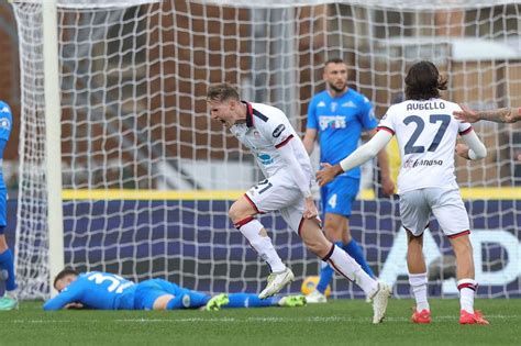 Serie A Empoli 0 1 Cagliari Jankto Relegation Six Pointer