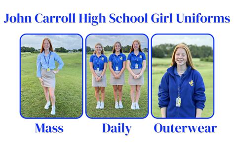 Uniforms John Carroll High School
