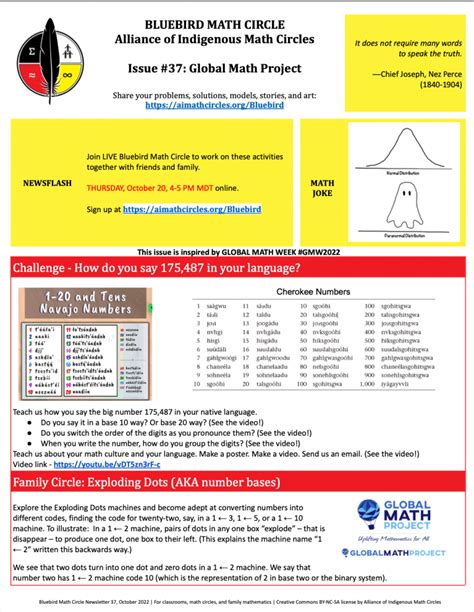 Issue 37 — Global Math Project —full Color Pdf Alliance Of Indigenous