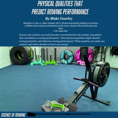 Physical Qualities That Predict Rowing Performance Science Of Rowing