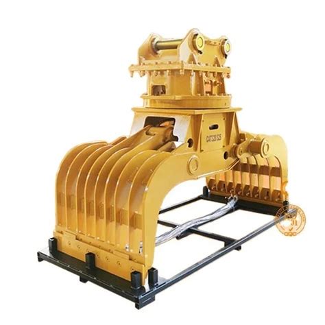 hydraulic rotating sorting grab demolition grapple for nagano excavator
