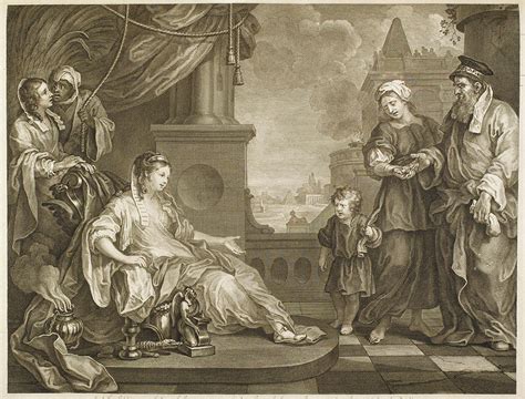 Moses Before Pharaohs Daughter Moses Drawing By Mary Evans Picture Library