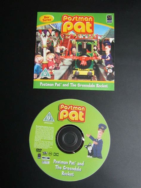Postman Pat And The Greendale Rocket Book And Dvd By John Cunliffe 2003