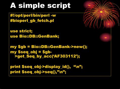 Ppt Introduction To Perl And Bioperl Dr G P S Raghava Bioinformatics